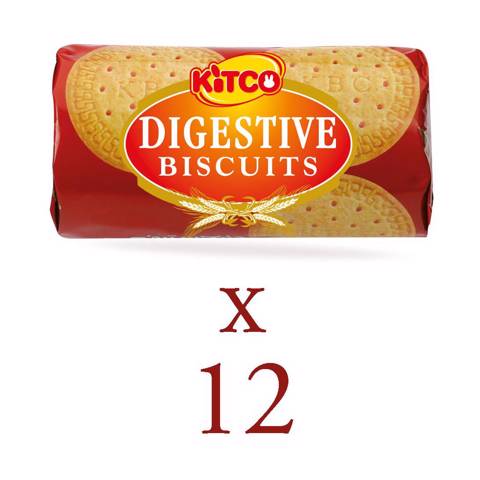 Kitco Biscuits Digestive-12x165gm - Atsawag by Mezzan Group | Bilbayt.com