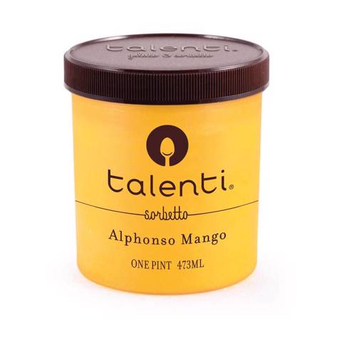 Talenti Gelato Sorbetto Alfonso Mango- 473ml - Atsawag by Mezzan Group ...